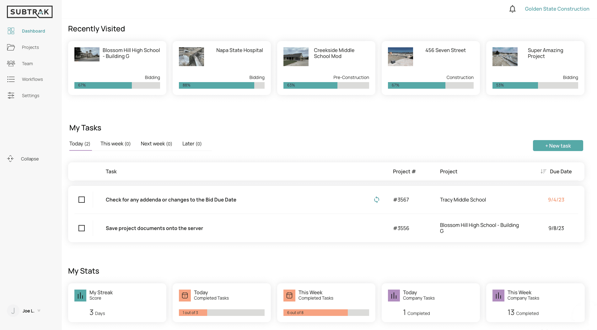 Subtrak | Construction SOP Software